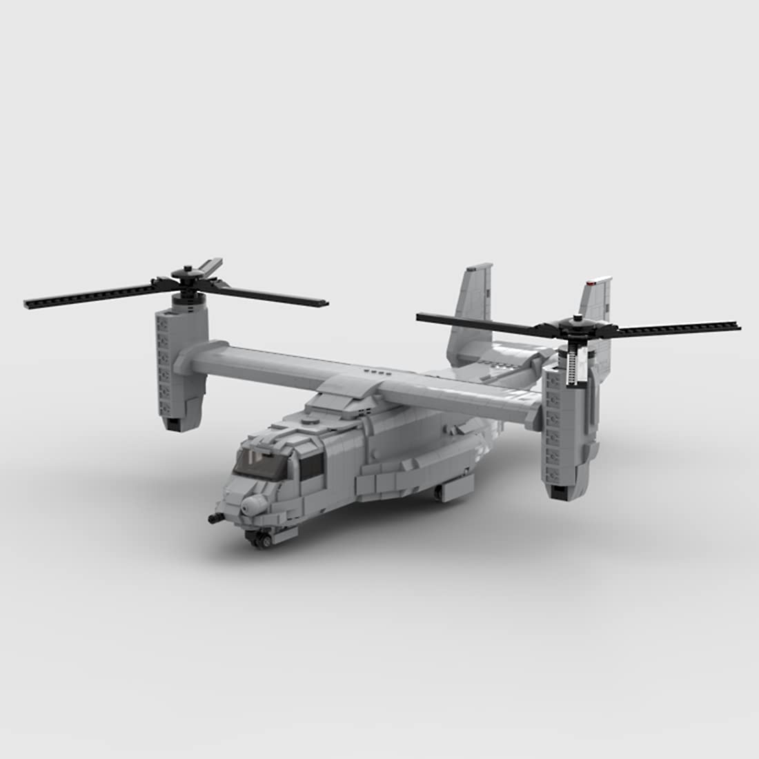 Ottima MOC-85595 V-22 Military Helicopter Model Sets, Military War Aircraft for Kids Compatible with Lego Technic Creator - 1608Pcs