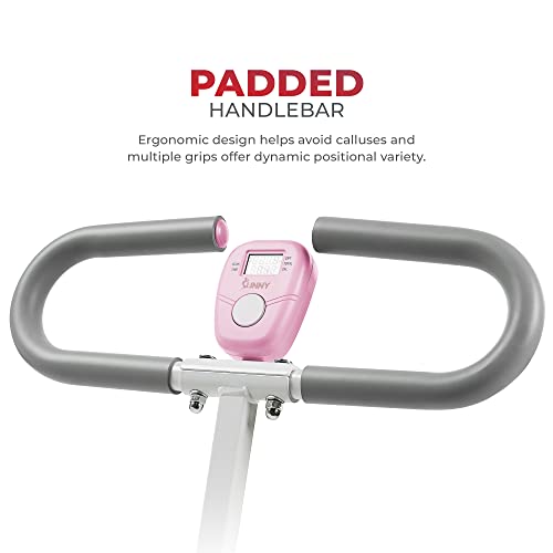 Sunny Health & Fitness Upright Row-N-Ride® Exerciser in Pink – P2100