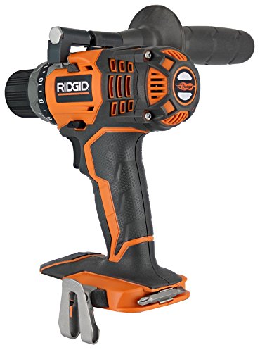 Ridgid Fuego R86008 18V Lithium Ion 1650 RPM Cordless Compact 2 Speed Drill / Driver with LED Grip Light and Keyless Chuck (Battery Not Included, Power Tool Only)