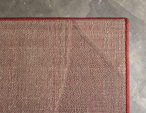 Unique Loom Autumn Collection Area Rug - Plantation (5' 1" x 8' Rectangle, Multi/ Beige)