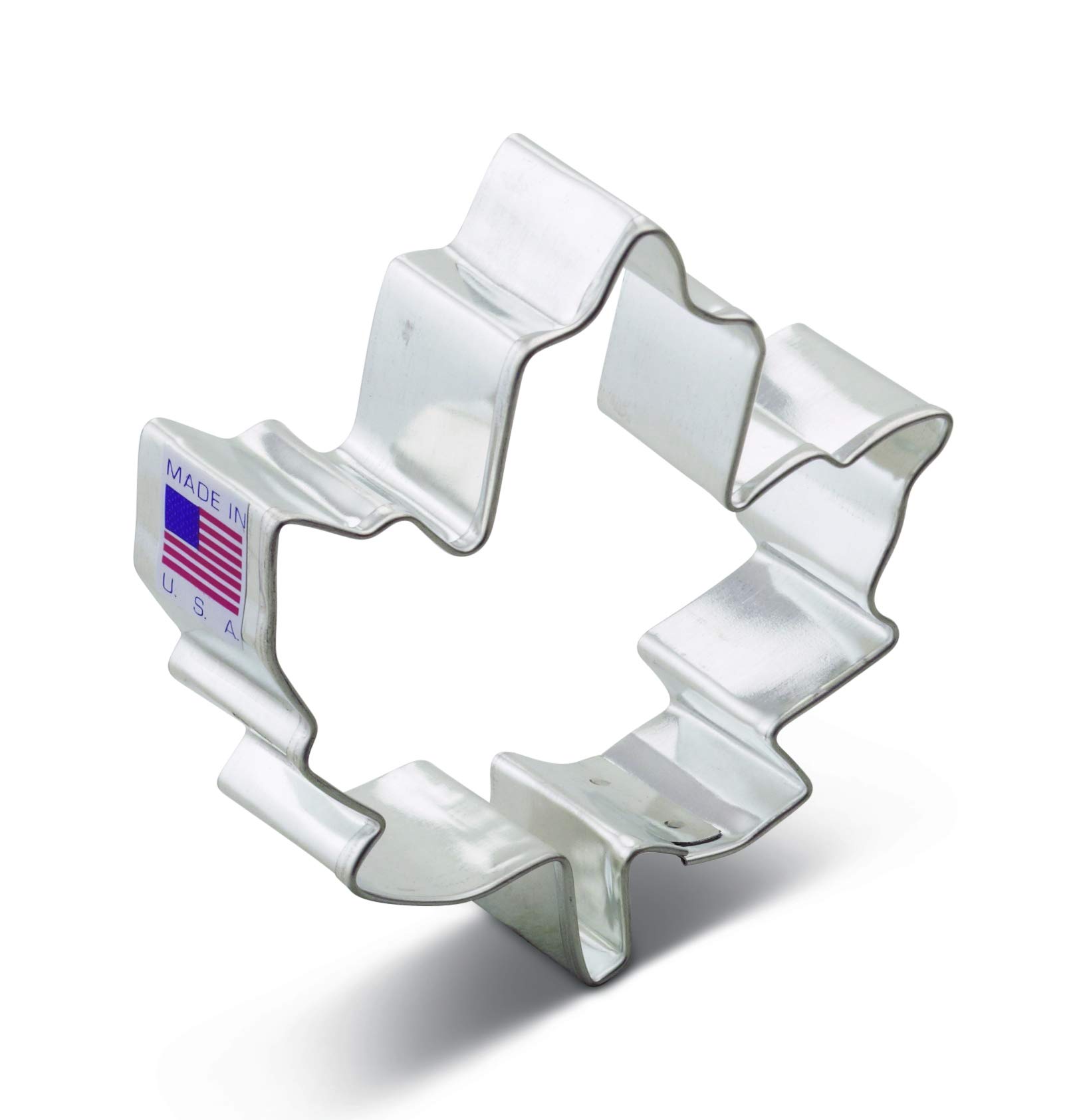 Maple Leaf Cookie Cutter 3.25" Made in USA by Ann Clark