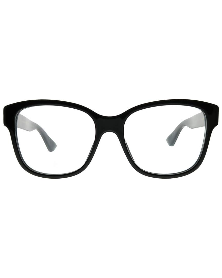 Gucci Square Eyeglasses GG0038O 001 Black 54mm 0038