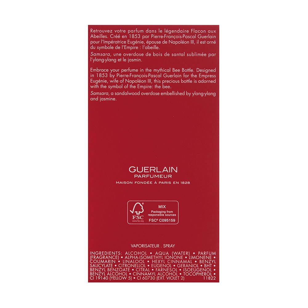 Guerlain Samsara Edt Spray 3.4 OZ