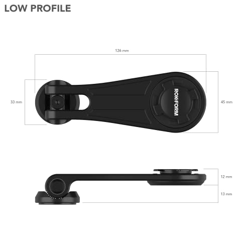 Rokform - Pro Series Bike Phone Mount + Magnetic Sport Ring Stand & Grip