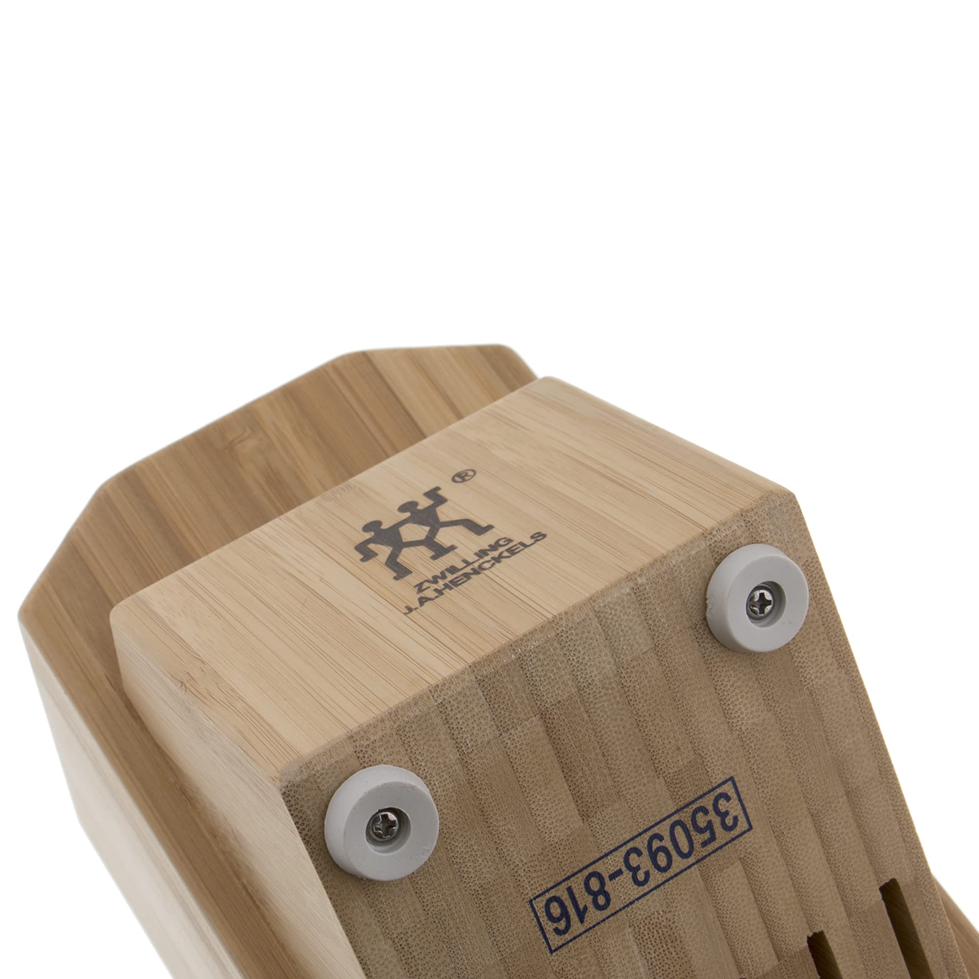 ZWILLING 16-slot Pro Knife Block-Bamboo, Natural Color