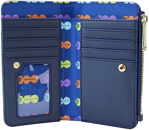 Warner Bros 100th Anniversary Looney Tunes Scooby-Doo Mash-Up Flap Wallet