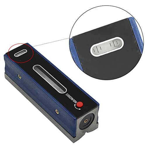 Nakkaa 6 Inch Master Precision Level with Wooden Box Accuracy 0.0002"/10" for Checking the Straightness Parallelism The Surface of Machine Tools Equipment