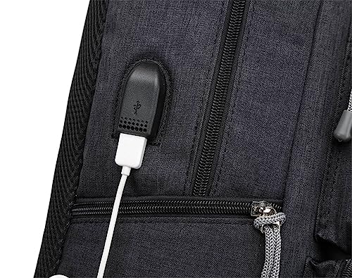 UMocan Student Graphic Bookbag Anime Laptop Bag-Large Capacity Knapsack with USB Charge Port for Teen