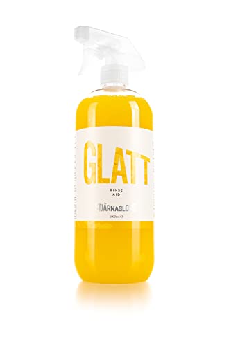 Stjarnagloss - Glatt Rinse Aid Spray - Strong Sealant, Hydrophobic Coating, Prevents Debris from Sticking (1 Liter)
