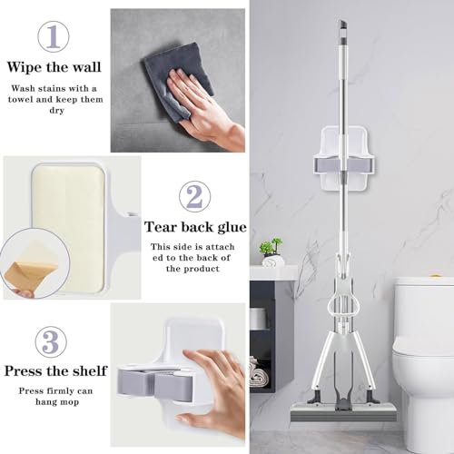 Wall Mounted Rack Wall Mounted Rack Laundry Storage Wall Mounted Mop Rack Essentia Home Storage Wall Mounted and Mop Storage Rack