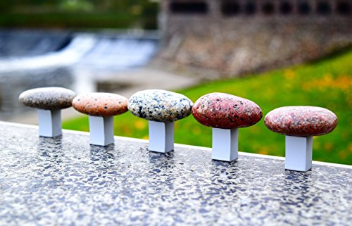Stone knobs and pulls. Beach Stone Kitchen Cabinet pull knob. Door handle. Stone Cabinet Knobs. Furniture knobs. Drawer Pull. 1 PCS