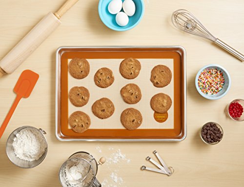 Mrs. Anderson’s Baking Non-Stick Silicone Baking Mat, 11.625-Inch x 16.5-Inch
