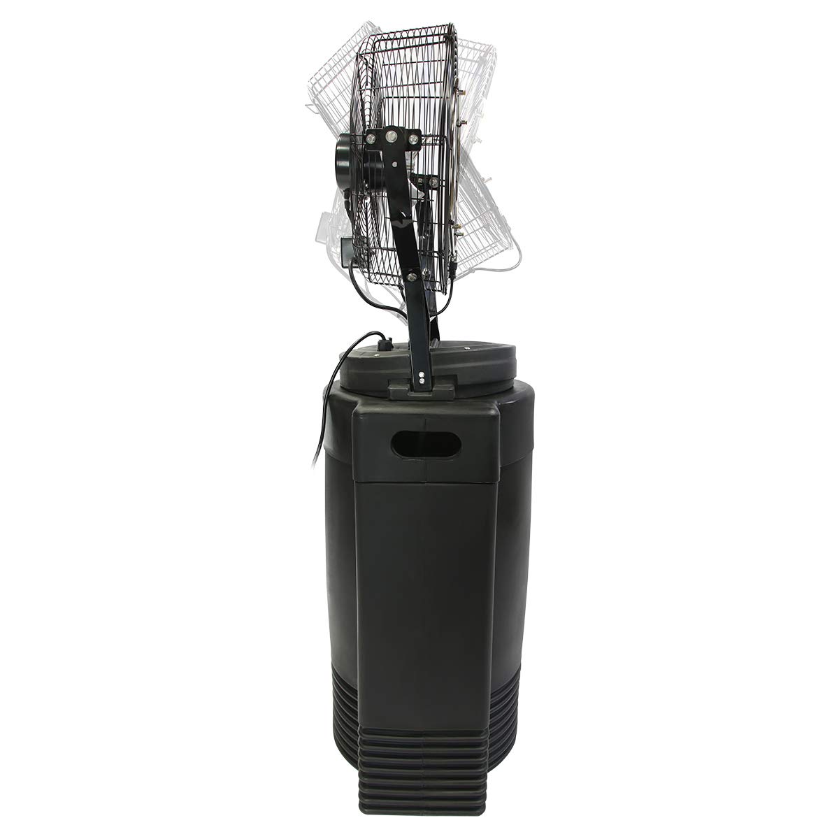 Maxx Air Premium Misting Fan w/Standalone Tank, Swamp Cooler for Commercial, Residential, Athletic Use (Mid Pressure 18")