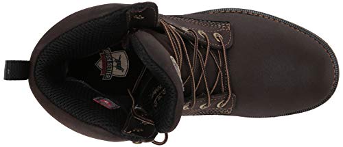 Irish Setter Work Men's Lace-up Mid Calf Boot, Brown, 9.5 Wide
