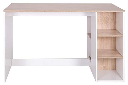 Homy Casa PC Latop Study Table Workstation Home Office Wood computer desk
