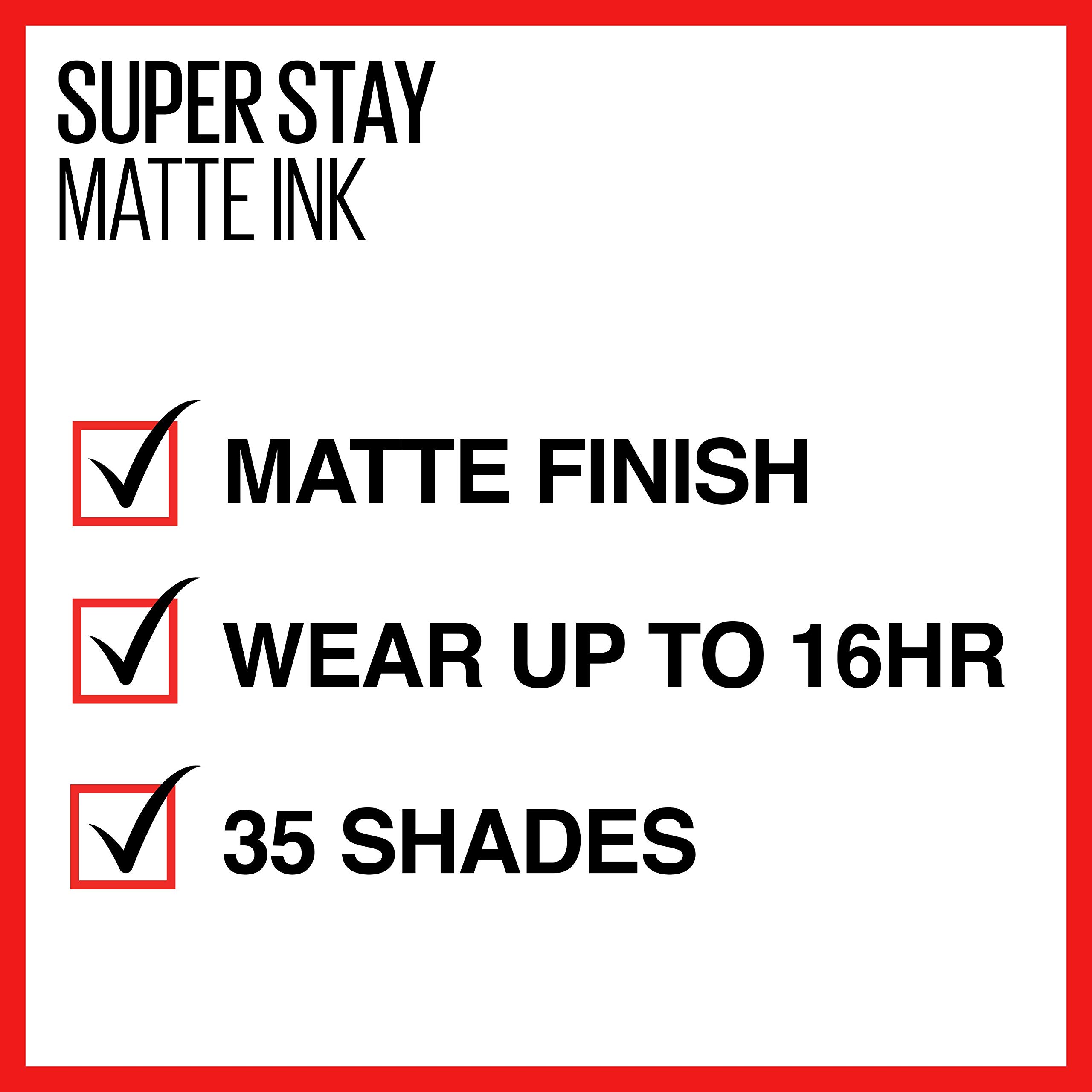 Maybelline New York SuperStay Matte Ink Un-nude Liquid Lipstick, Driver, 0.17 Ounce