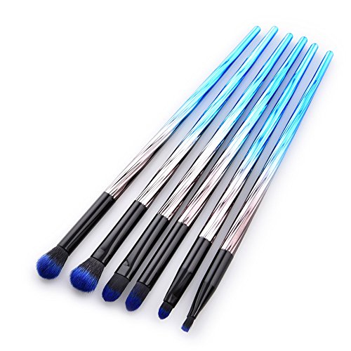Rose Bushes And Gift 6pcs Pro Makeup Brushes Set Foundation Powder Eyeshadow Eyeliner Lip Brush Tool Womens Makeup