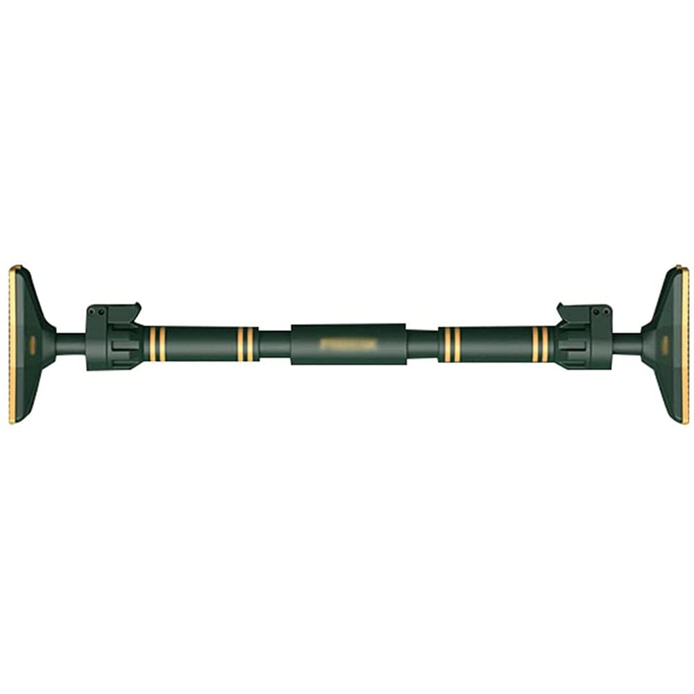 KDFJ Doorway Pull Up Bar, Wall Mount Pull Up Bar, Upper Body Home Gym Equipment, Strength Training Pull-up Bars, Adjustable Width-Black 116-145cm