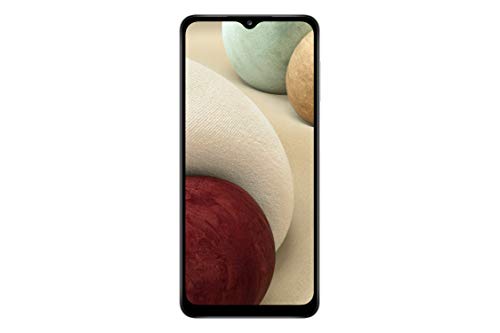 SAMSUNG Galaxy A12 64GB Dual SIM, GSM Unlocked, (CDMA Verizon/Sprint Not Supported) Smartphone International Version No Warranty (White)