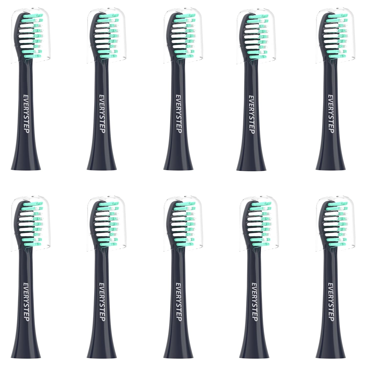 Replacement Toothbrush Heads Compatible with Philips Sonicare One Electric Toothbrush,Everystep Brush Head 10 Pack for HY1100 for HY1200 for BH1022,Blue