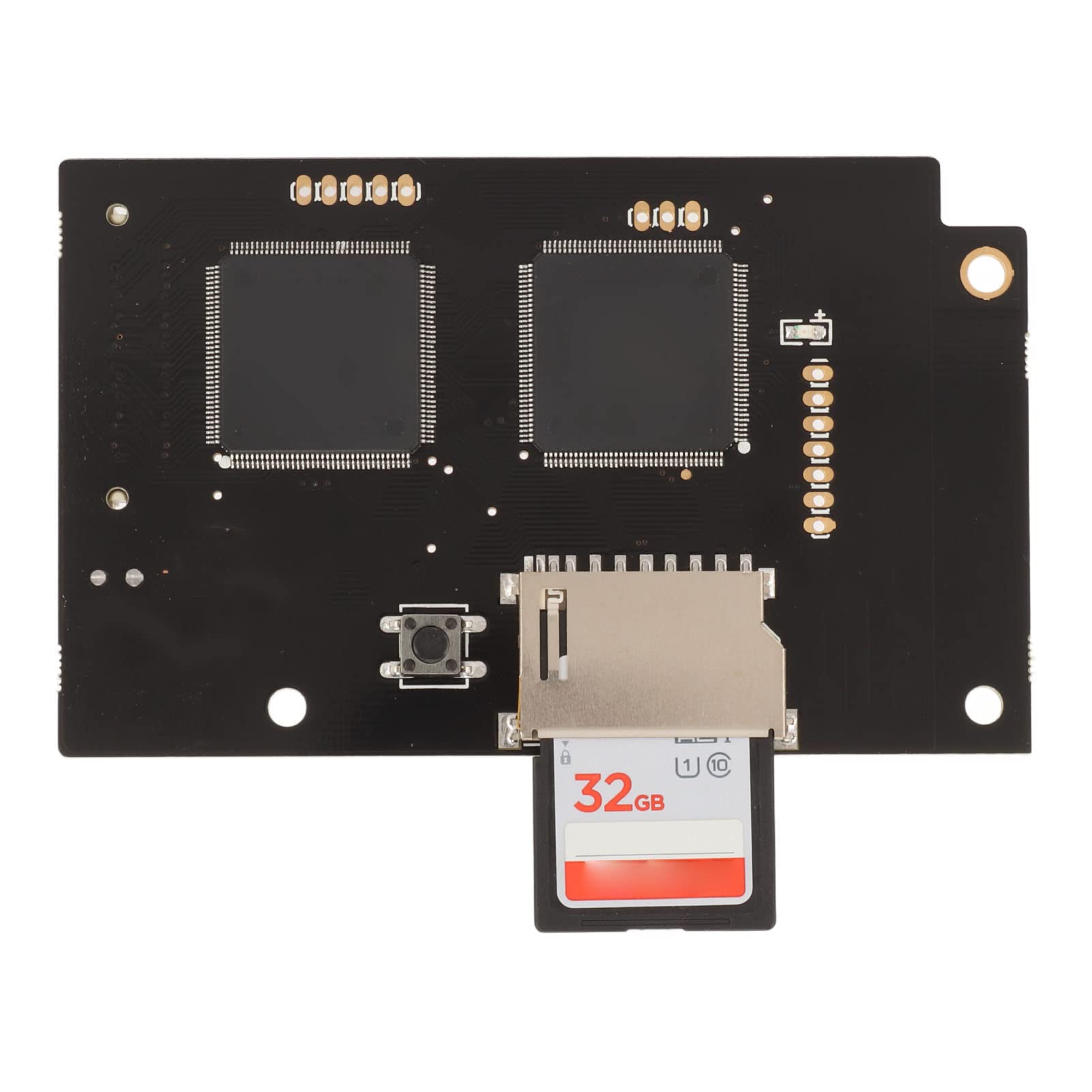 Optical Drive Simulation Board, V5.15b Replacement Optical Circuit Board for SEGA Dreamcast VA1 with 32GB Storage Card, Quick Install