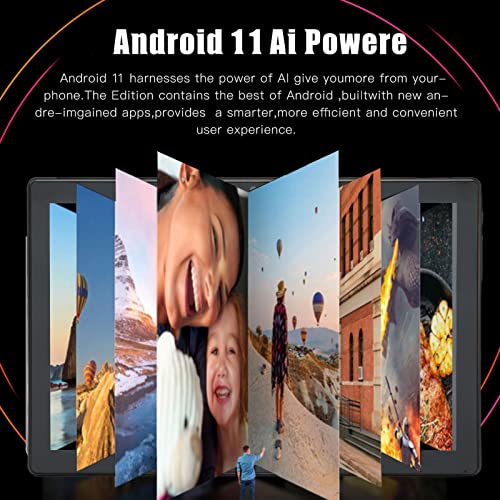 Tablet, US Plug 100-240V 2.4G 5G WiFi 8 Cores 10 Inch Tablet Night Reading Mode for 11 for Reading (US Plug)