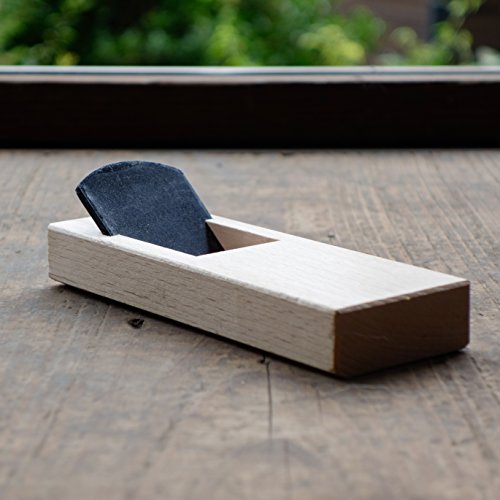 SUIZAN Japanese Wood Block Plane Kanna 1.7 Inch (42mm) Hand Planer Japanese Woodworking tools