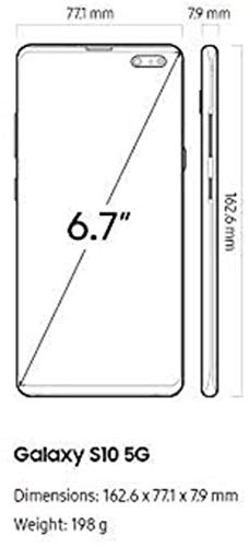 Samsung Galaxy S10, 5G, Verizon, 256GB - Majestic Black