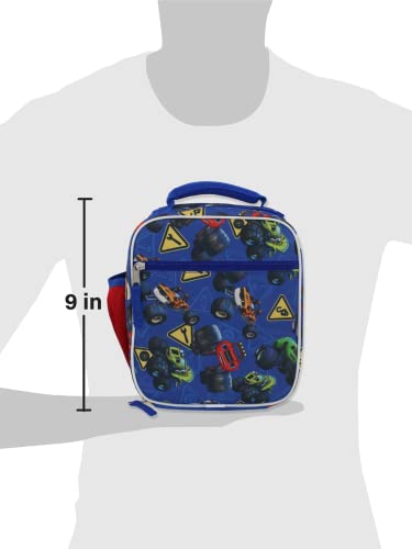 Nickelodeon Blaze and the Monster Machines Boys Girls Soft Insulated School Lunch Box (One Size, Blue)