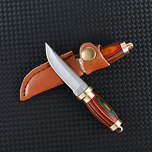 NBGDY Mini Knife Keychain, Small Pocket Knife,EDC Package OpenerĀ Box Cutter Knife set. 2-piece set (KPQ-1030)