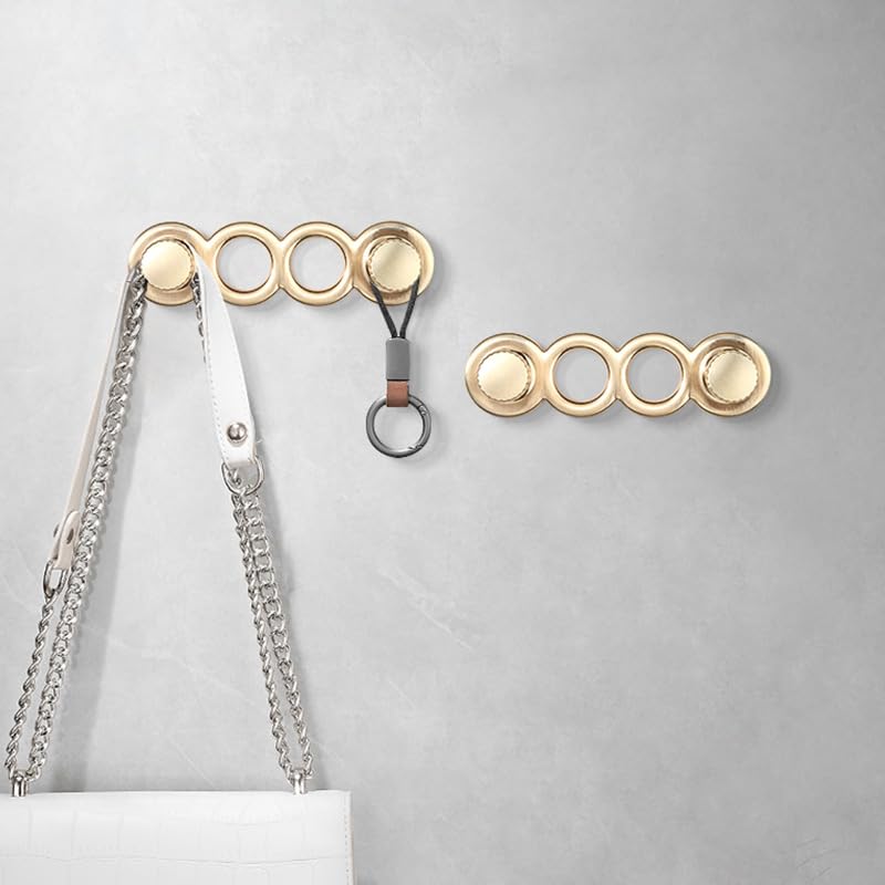 SARIHOSY]2 Packs Coat Hooks,Wall Hooks,Coat Hooks Wall Mount, Metal Wall Hooks Holder for Hanging Clothes, Hats, Bags, Towels, Keys