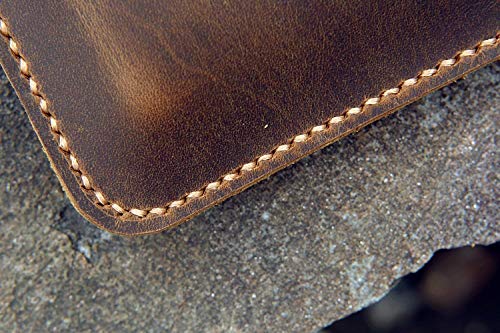 Vintage distressed Leather surface pro sleeve case for Microsoft surface pro 4 5 6 SPX05S