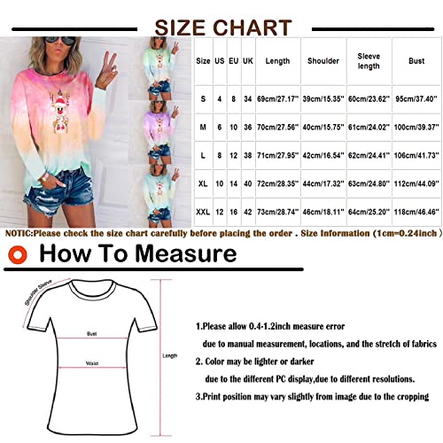 Lmzaren Women Fashion Comfortable Tops Padded Fall and Winter Crew Neck Pullover Long Sleeve Loose Sweatshirt Sweatwear