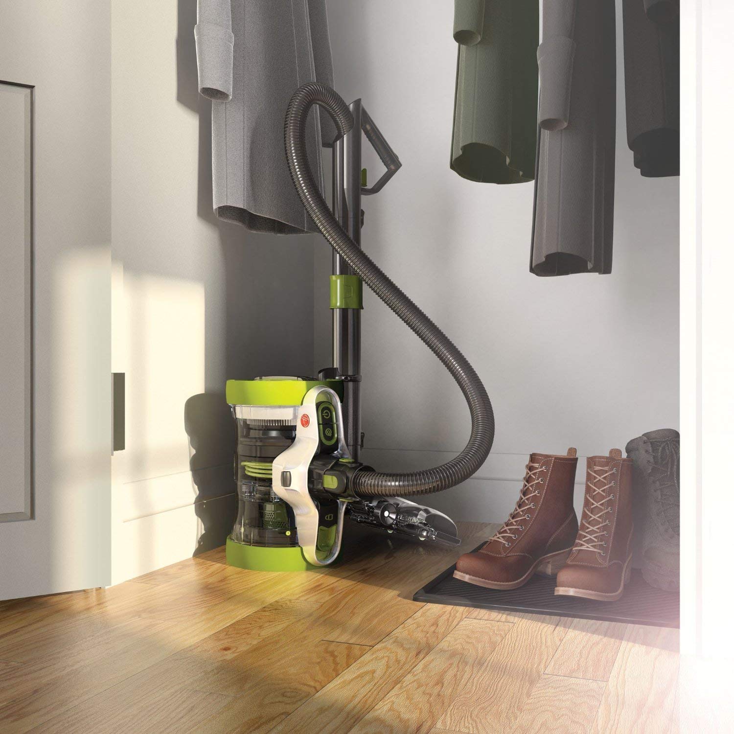 Hoover Air Revolve Multi Position Bagless Corded Canister Vacuum SH40090PC (Renewed)