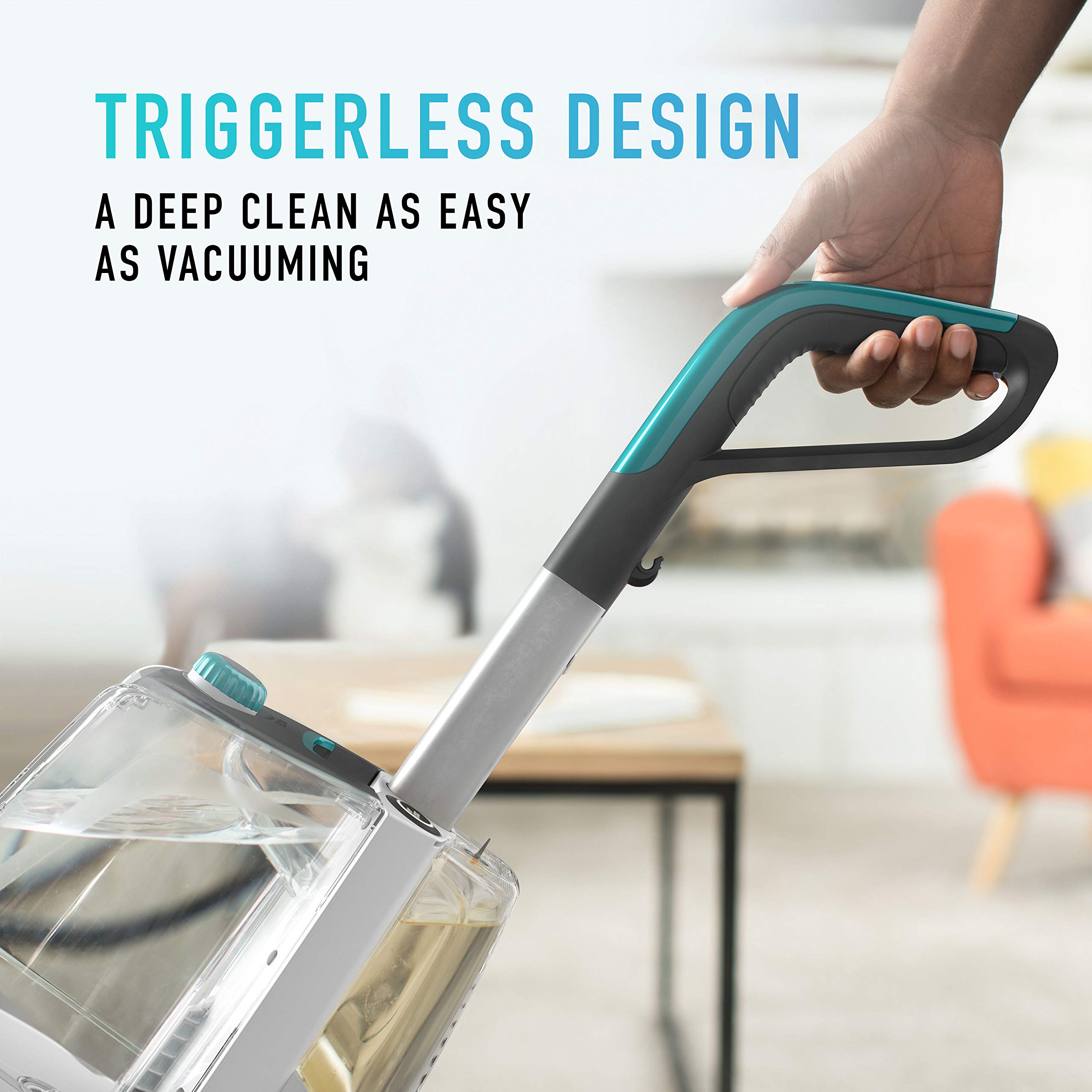 Hoover Smartwash Automatic Carpet Cleaner with Free & Clean Carpet Cleaning Solution (50 oz), FH52000, AH30952