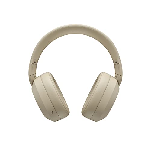 YAMAHA YH-E700B Wireless, Over-Ear, Noise-Cancelling Headphones, with Active Noise Cancellation (ANC) and 32 Hours of Battery Life (Beige)