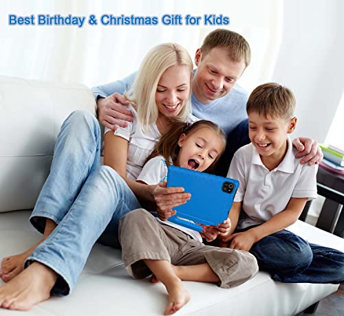 NOBKLEN Kids Tablet 10 Inch, Android 13, 4GB+64GB, 8-Core CPU, WiFi 6, 12H Battery Life, Parental Control, 1280 * 800 HD Display, Dual