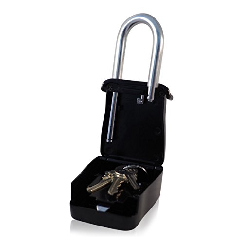 SimbaLux Combo Realtor Lockbox Quality 4 Digit Numeric Combination Real Estate Lock Box, 6-Pack