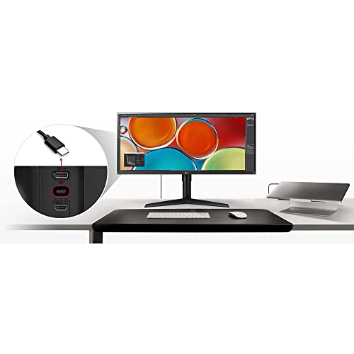 LG 32UP550N-W 32" UHD HDR Monitor with USB Type-C Bundle with Deco Gear Wired Gaming Mouse and Deco Gear Large Extended Pro Gaming Mouse Pad