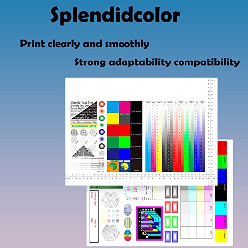 SPLENDIDCOLOR Remanufactured B5 Toner Replactment for OCE 25001843 OCE B5 OCE 9600 TDS300 TDS400 TDS600 Printer.(2 x B5 Toner and Waste)