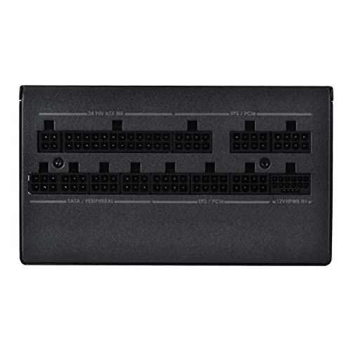 SilverStone Technology HELA 1300R Platinum ATX 3.0 / PCIe Gen 5 1300W Fully Modular Power Supply with Compact Dimensions, SST-HA1300R-PM