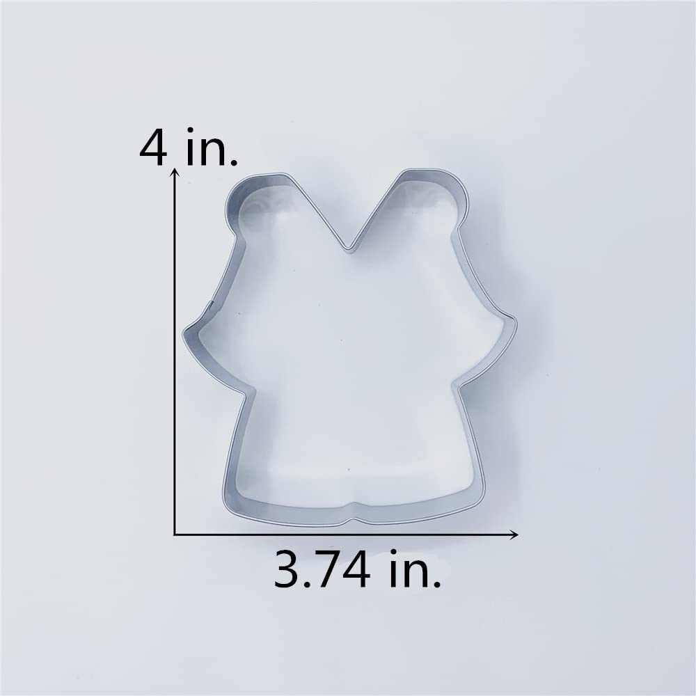 LILIAO Graduation Cookie Cutter Set - 3 Piece - Diploma, Graduation Cap and Graduation Gown Biscuit Fondant Cutters - Stainless Steel