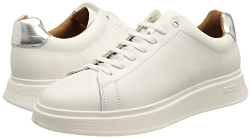 Hugo Boss Men's Sneaker, White100, 12.5