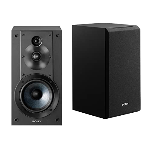 Sony STR-AN1000 7.2 Channel 8K AV Receiver with Dolby Atmos, DTS:X Bundle with Sony SSCS5 3-Way 3-Driver Bookshelf Speakers and 16AWG Speaker Wire kit (3 Items)