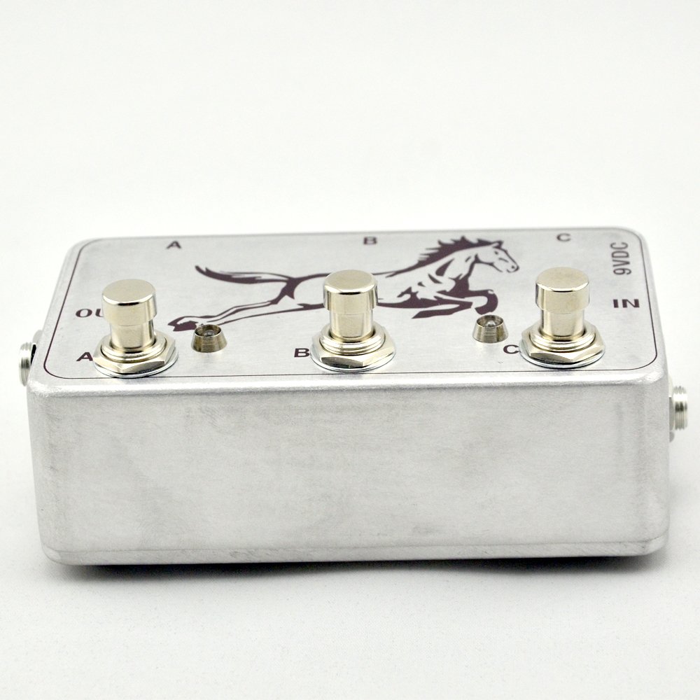 Hand Made Triple Effects Loop Pedal, 3 Looper Switcher Guitar Pedal HH-1