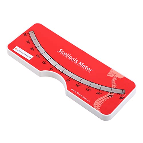Portable Scoliosis Meter 0‑30° Scoliometer Measuring and Testing Meter Back Spine Diagnosis