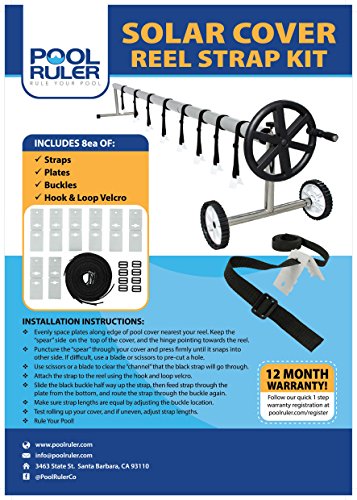 Pool Ruler Solar Cover Reel Attachment Kit