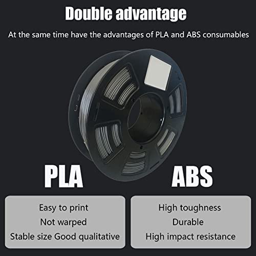 RZBHAB 3D Printer Filament Bundle, 1.75 Mm PLA Filament, Accuracy +/- 0.02 Mm, Weight 1 Kg, for 3D Printing, Dashboard, Caster Shoes, Etc. (Color : Gold)
