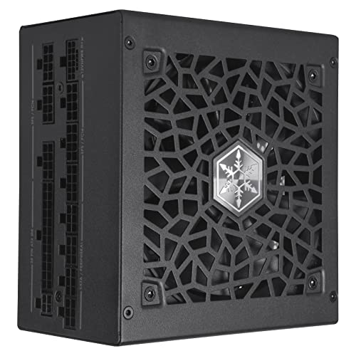 SilverStone Technology HELA 1300R Platinum ATX 3.0 / PCIe Gen 5 1300W Fully Modular Power Supply with Compact Dimensions, SST-HA1300R-PM