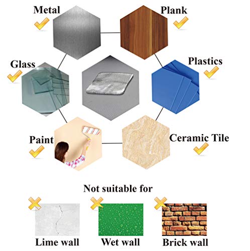 ZC GEL Sticky Gel Pads (10 Pack), As Seen On TV Removable Traceless Gripping Pad Washable Reusable Anti Slip Pad for Car Dashboard Office Home Stick Anything Anywhere, Clear